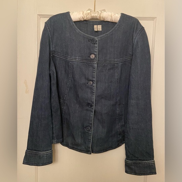 St. John's Bay | Jackets & Coats | St Johns Bay Blue Denim Jacket In Xl ...